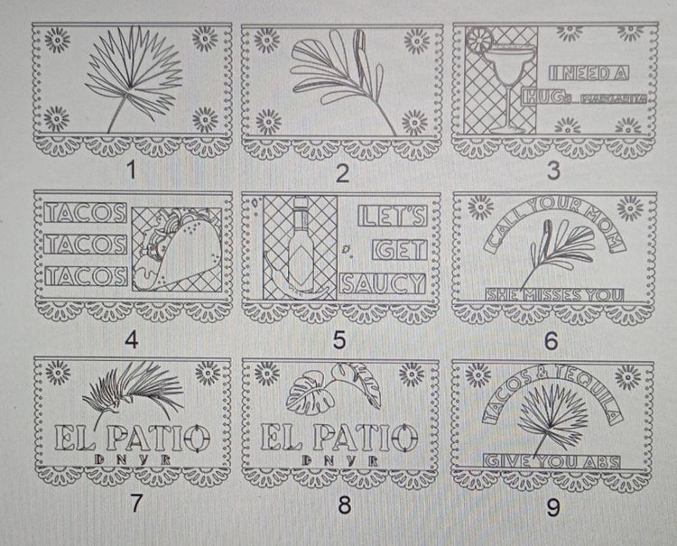 Custom Bunting by ArtMexico | ArtMexico