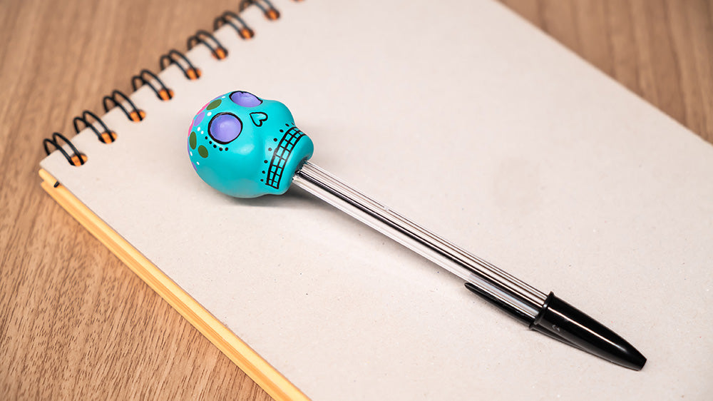 Skull Pens Cute Mexican Stocking Filler Gifts | ArtMexico
